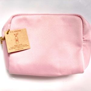 Clarins | Bags | New Clarins Makeup Bag Made From Recycled ...